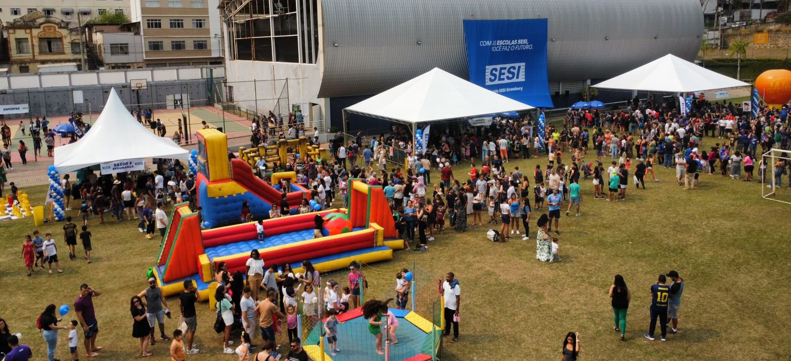 SESI Day: Comunidade celebra a chegada da nova Escola SESI Granbery a ...