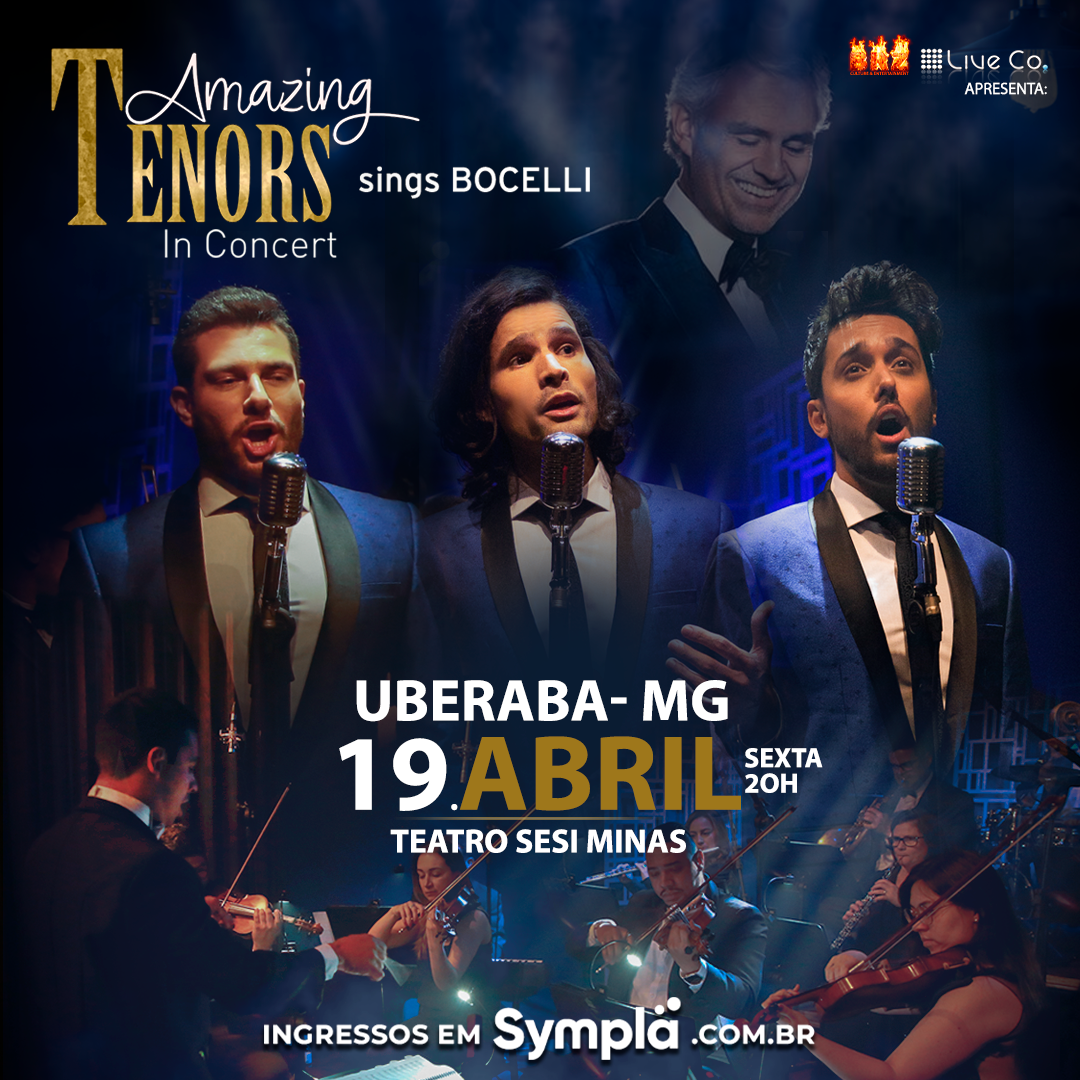 Amazing Tenors In Concert - SESI Cultura