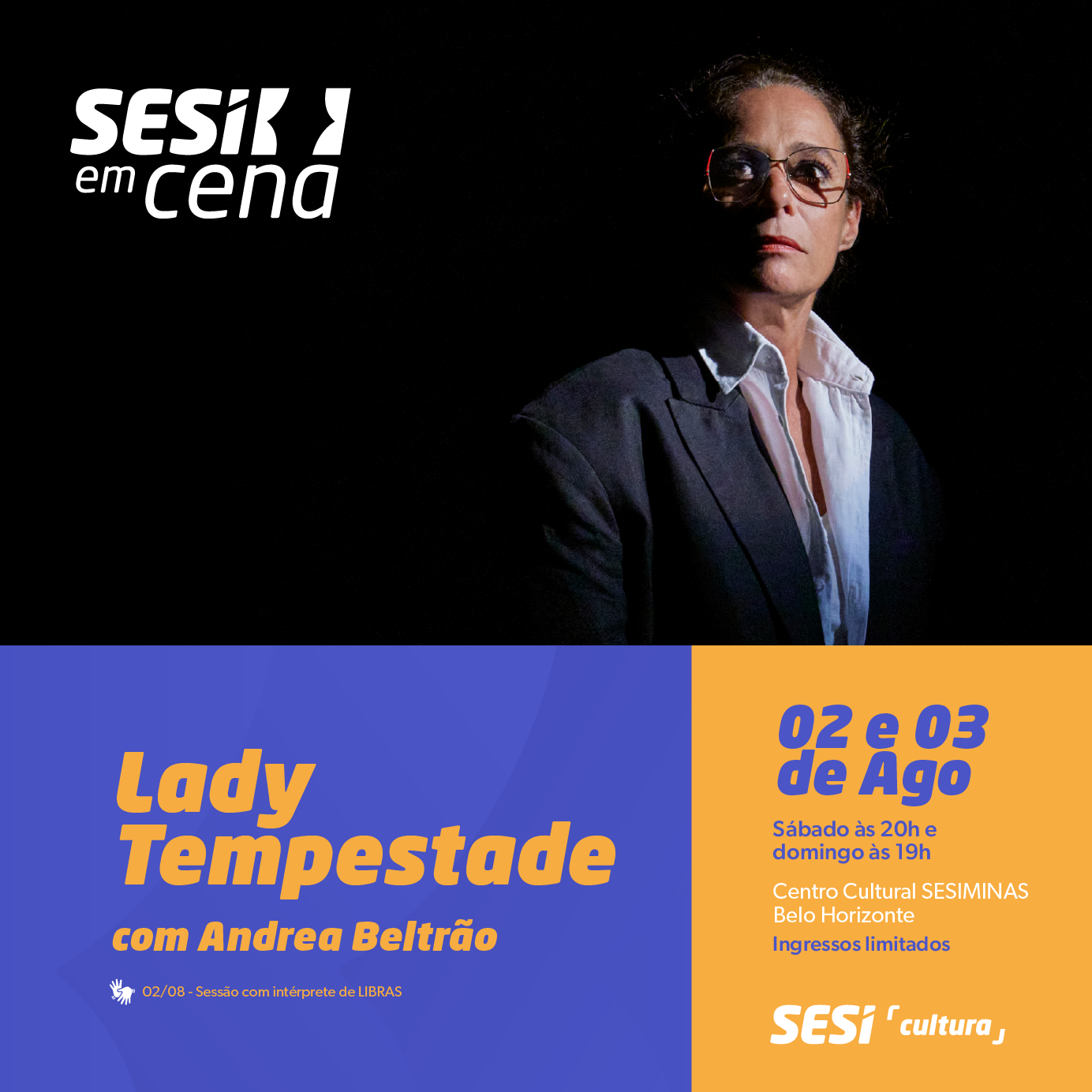 FESTIVAL TEATRO EM MOVIMENTO e SESI EM CENA 2025 apresentam LADY ...